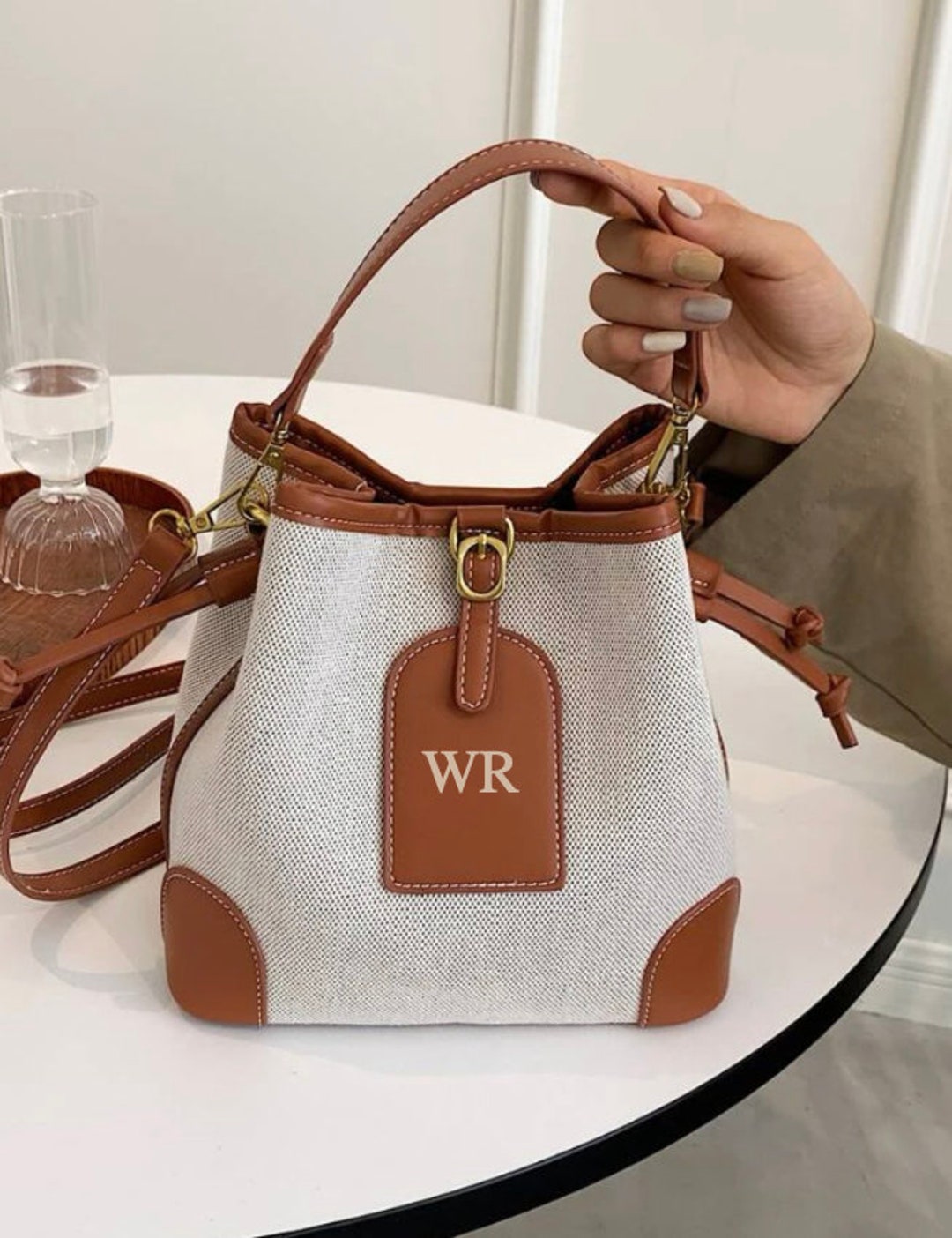 Personalised Handbag, Ladies Tote Bag, Custom Handbag, Crossed Body ...