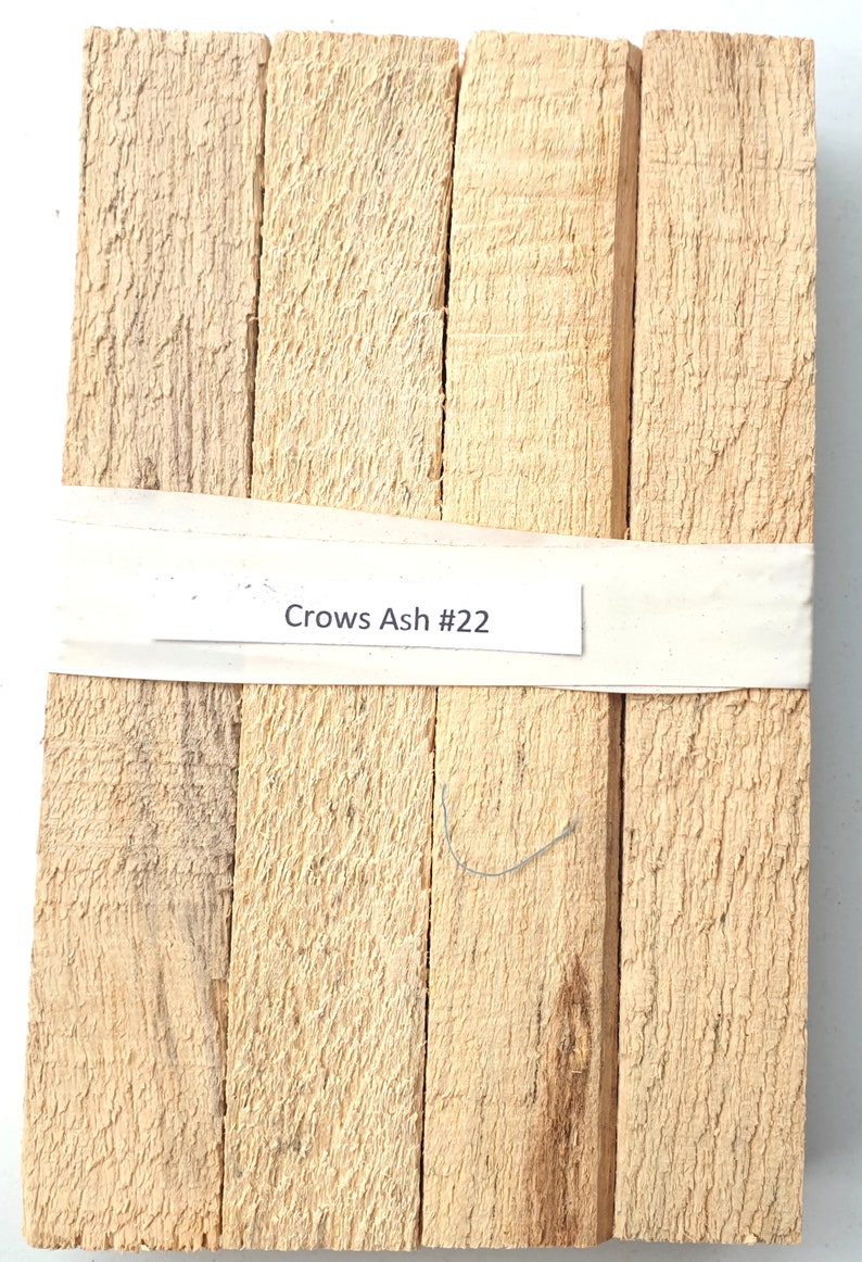 Australian Crows Ash Pen Blanks Turning Blank or Small Knife Blank ...