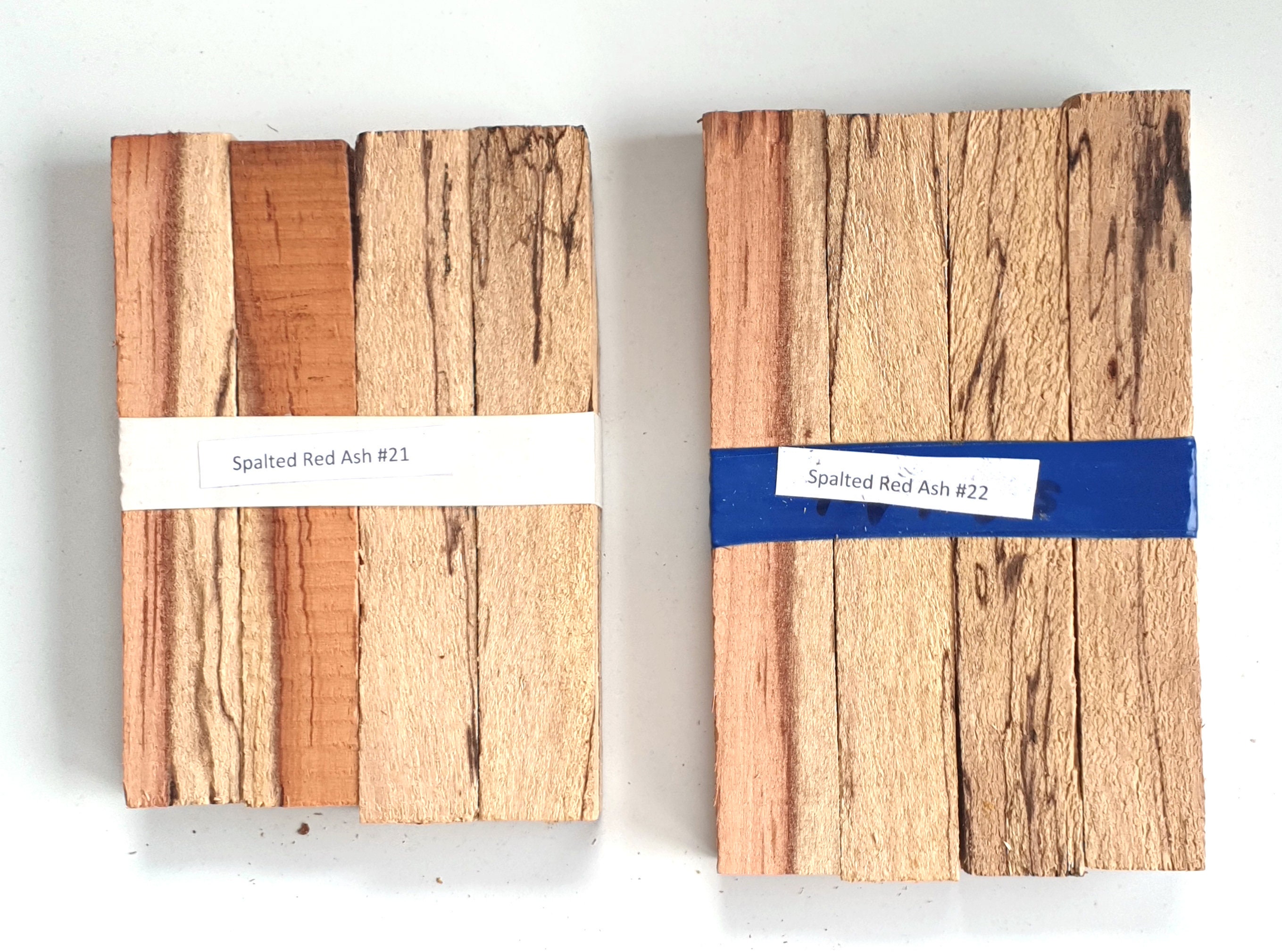 Rare Australian Spalted Red Ash Pen Blanks - Turning Blank or Small ...