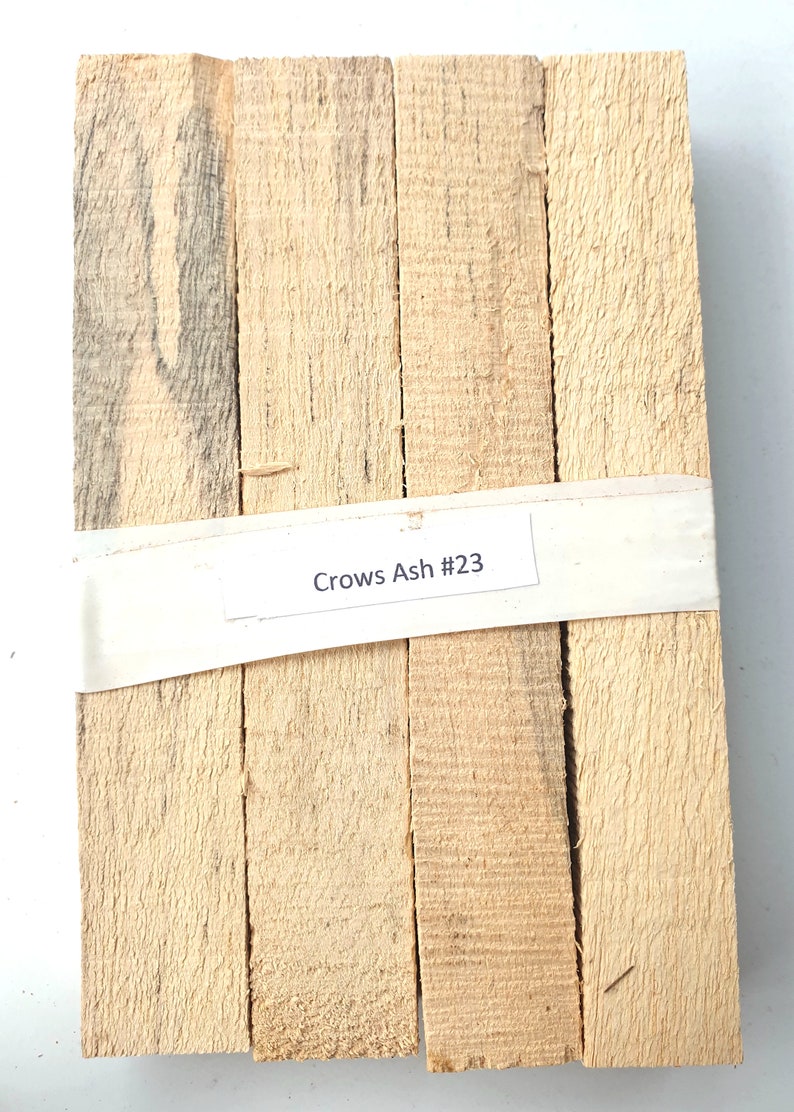 Australian Crows Ash Pen Blanks - Turning Blank or Small Knife Blank ...