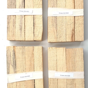 Australian Crows Ash Pen Blanks Turning Blank or Small Knife Blank ...