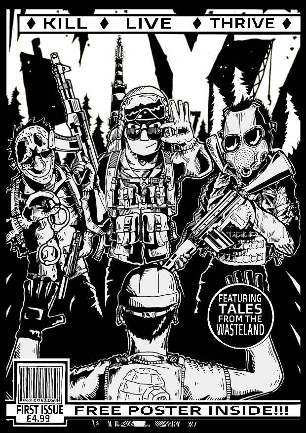 Dayz Fan Art Poster Large A3 Hand Drawn Great for Gaming Room | Etsy