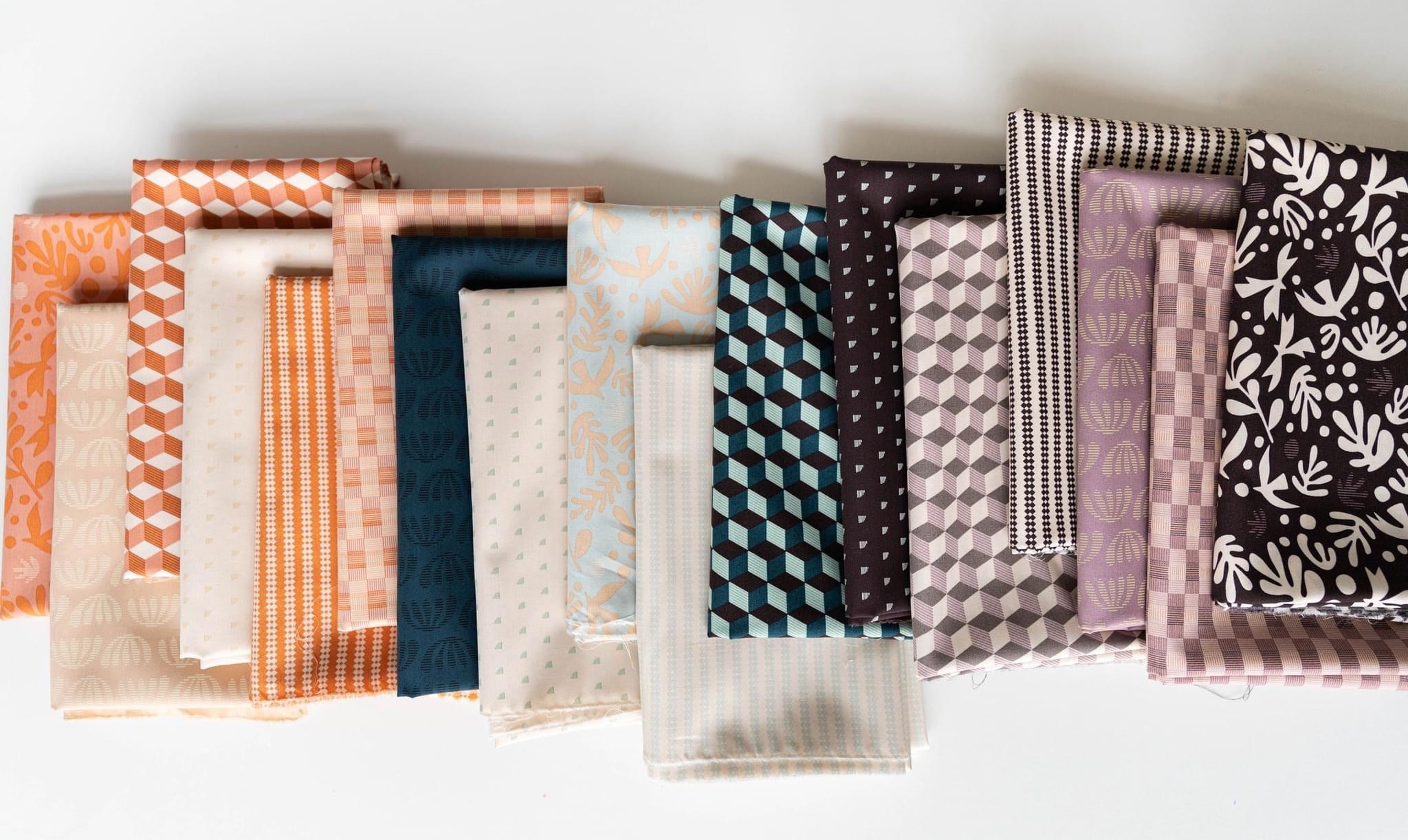 Duval Collection Cotton Fabric: Spiced Modern Prints by Suzy Quilts - Etsy