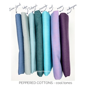 Shot Cotton Fabric by the Yard - Etsy