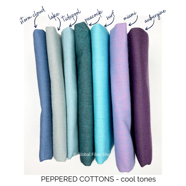 Shot Cotton Fabric by the Yard - Etsy