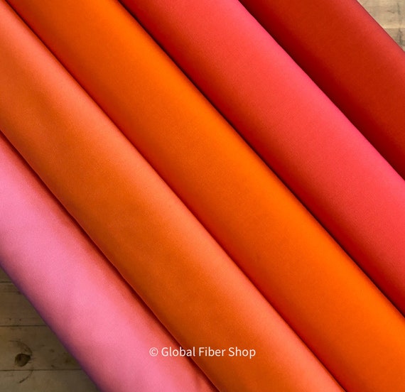 PURE Solids by Art Gallery Fabric Warm Tones set 2 of 2 - Etsy