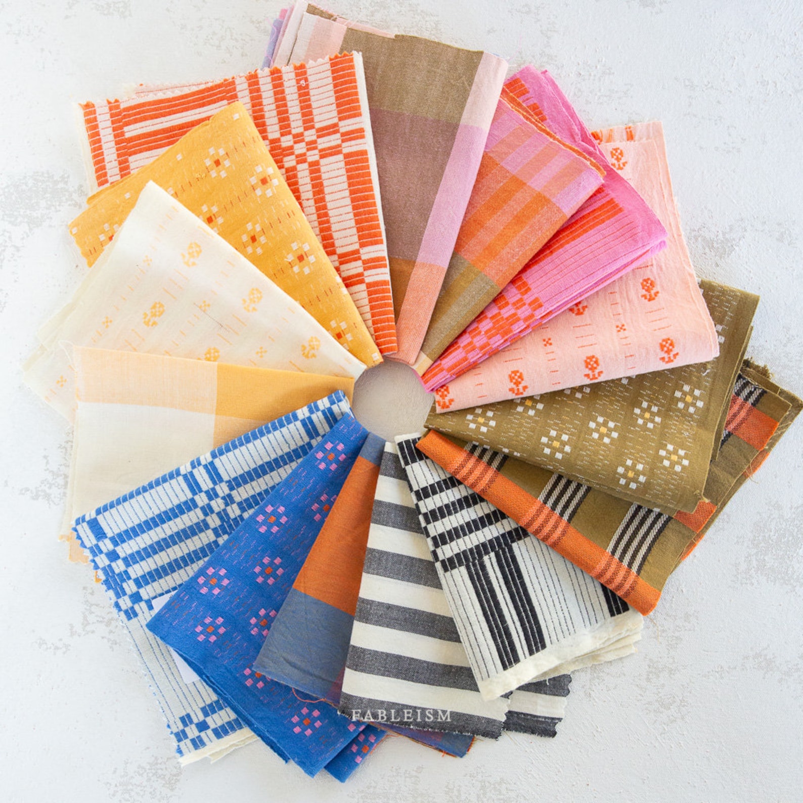 Swedish Holiday Cotton Woven Fabric: Plaids, Florals, Stripes - Etsy