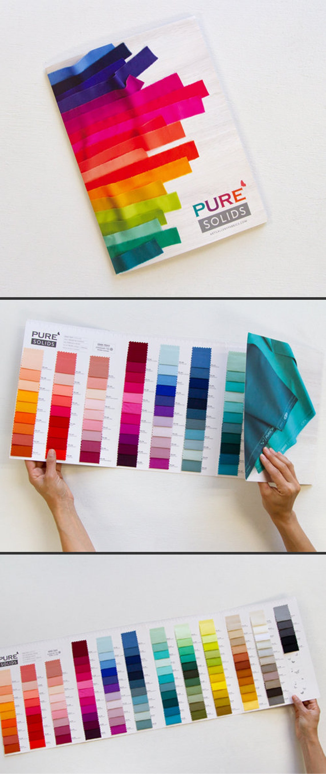 Art Gallery PURE Solids Color Card RESTOCKED - Etsy