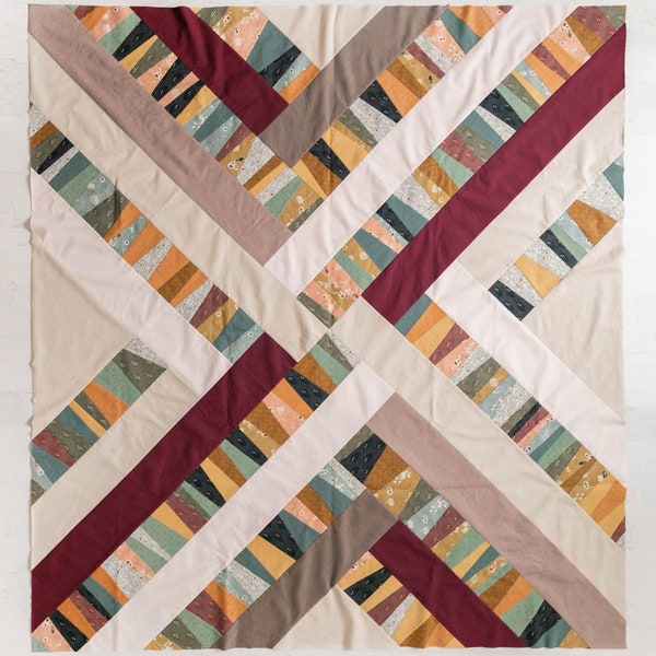 Falling Blocks Quilt - Etsy