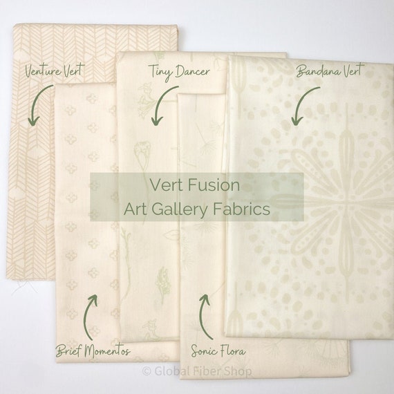 Vert Fusion by Art Gallery Fabrics - Etsy