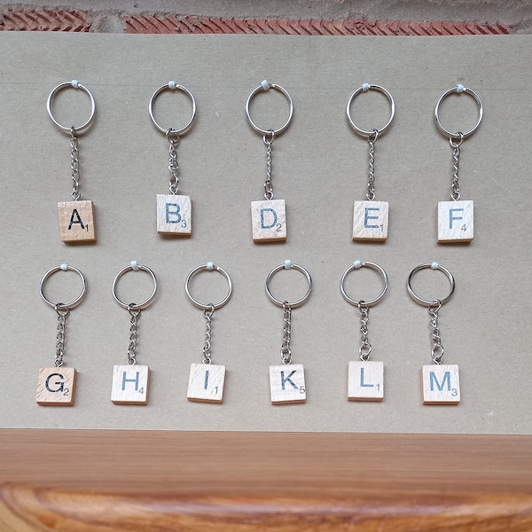 Wooden Scrabble Tile - Etsy