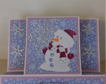 Center Step Card Svg - Etsy