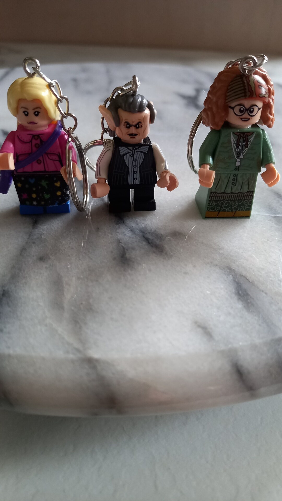 Harry Potter Lego Character Keyrings - Etsy