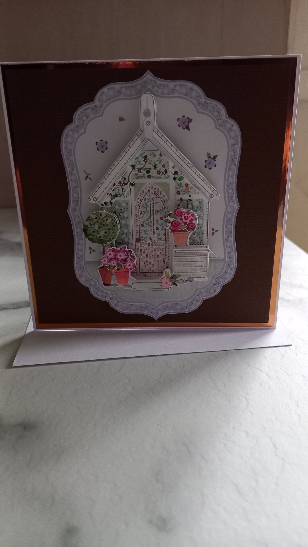 Decoupage New Home, House Warming, All Occasions Greetings Card - Etsy