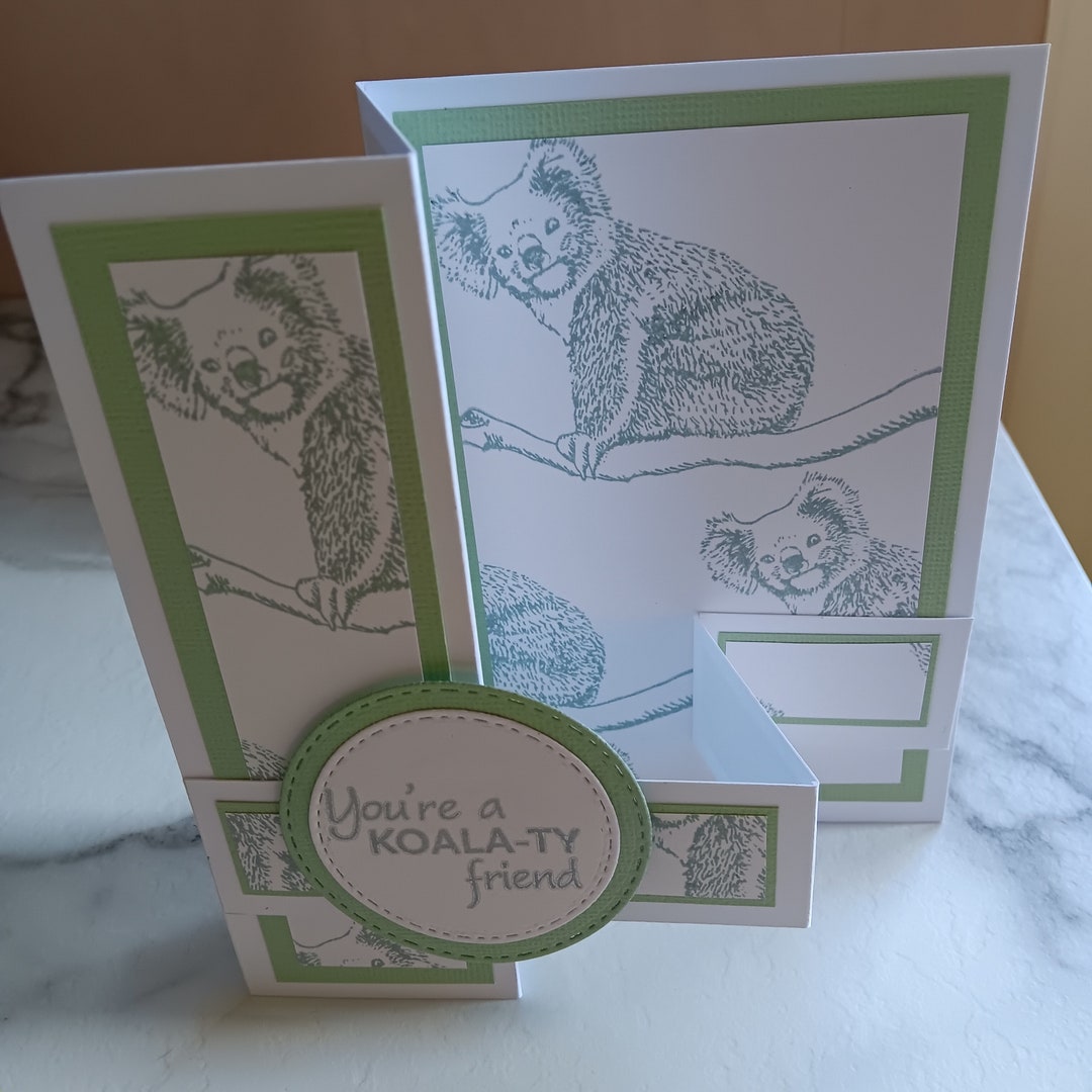 Z-fold You're a Koala-ty Friend Greetings Card - Etsy