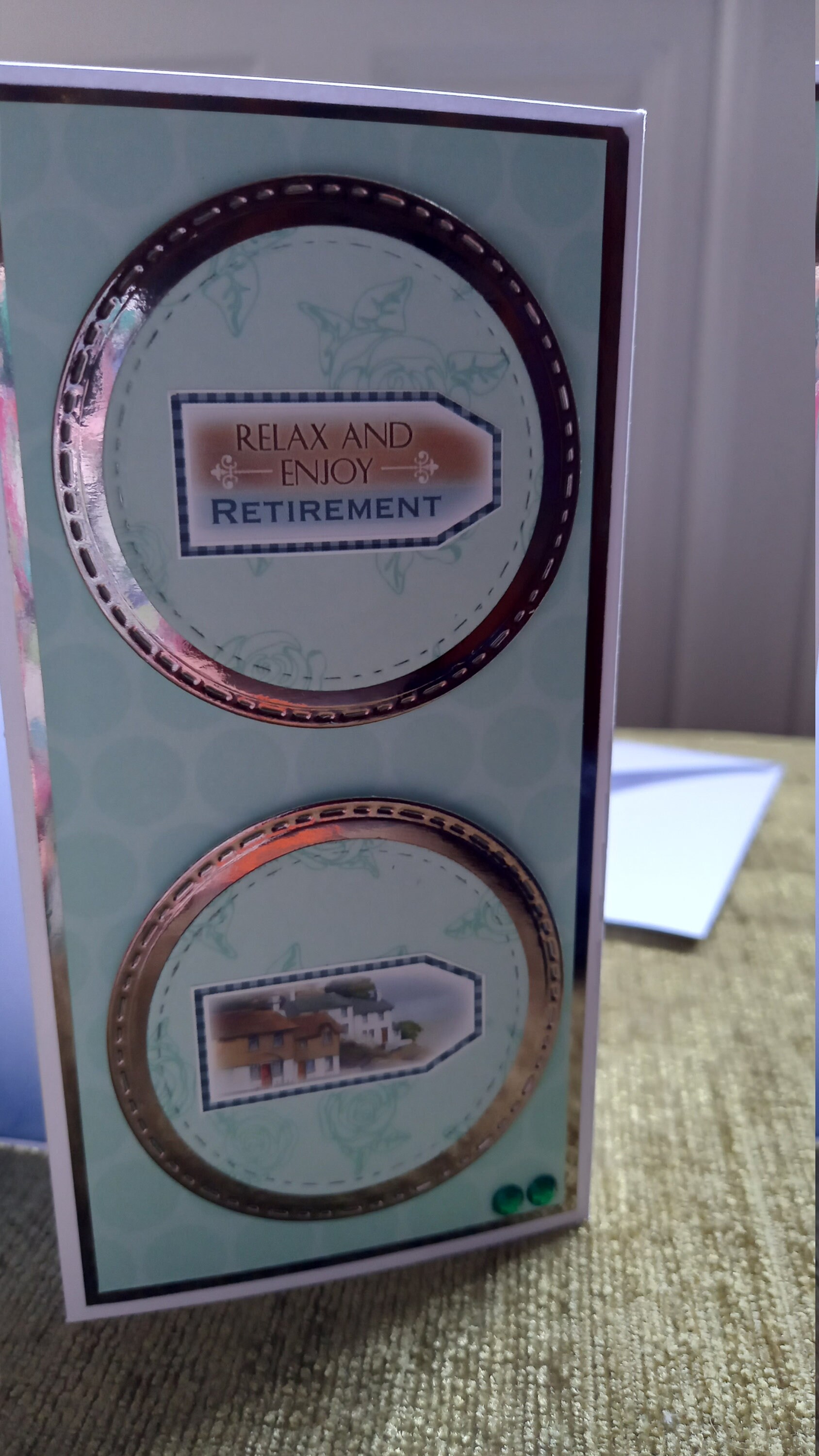 Decoupaged Tri-fold Retirement Greetings Card - Etsy