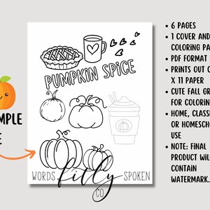 Printable Fall Coloring Pages for Kids, Pumpkin Coloring Pages ...