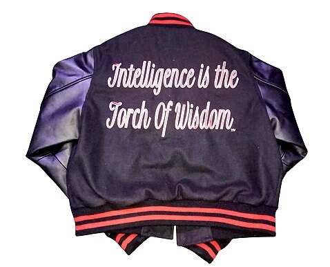 Black DST Cropped Varsity Jacket - Etsy