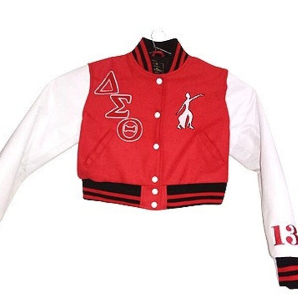 Cropped Varsity Jacket - Etsy