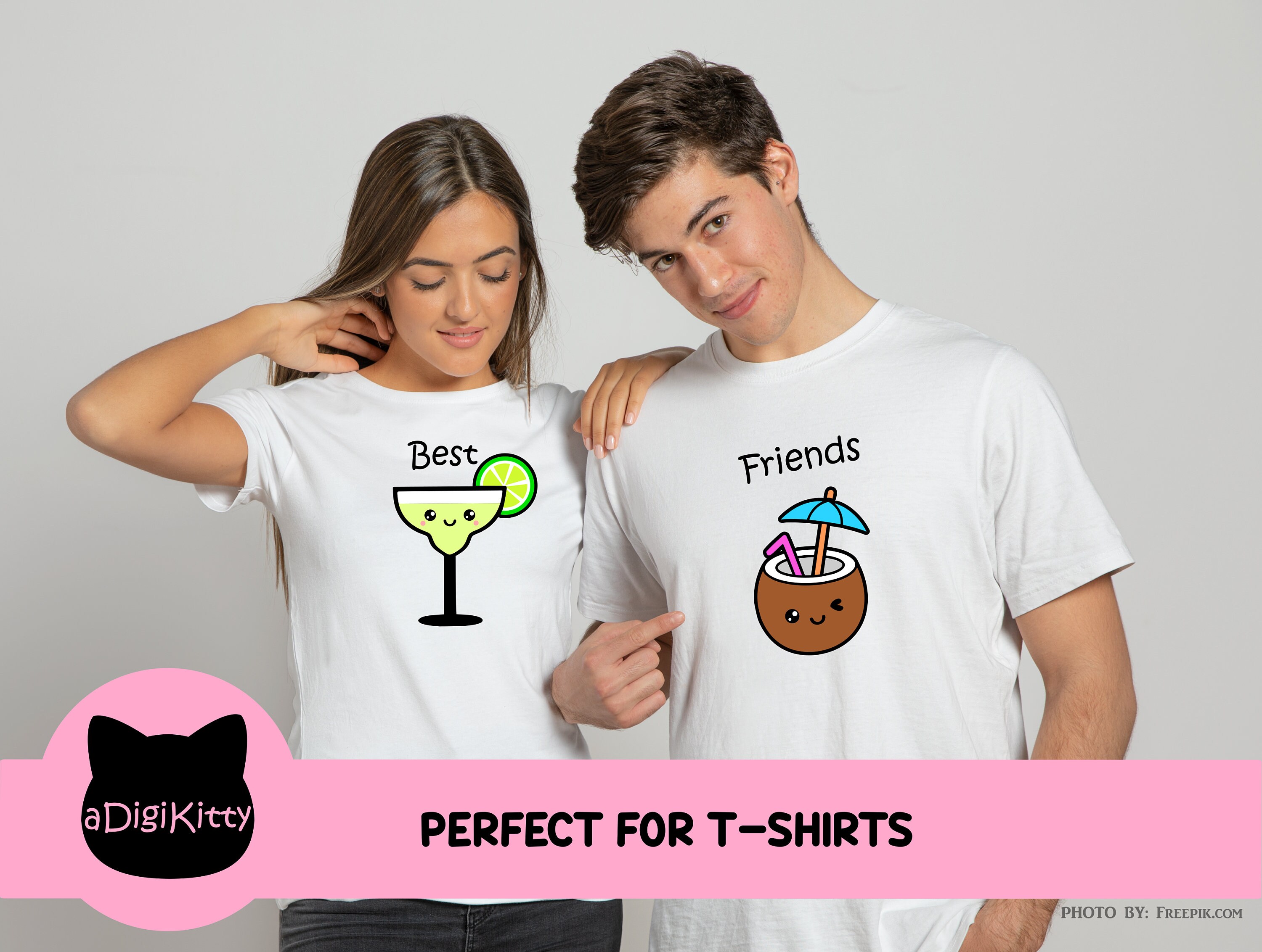 Best Friends SVG, Cocktails Svg, Margarita Svg, Piña Colada Svg, Piña ...