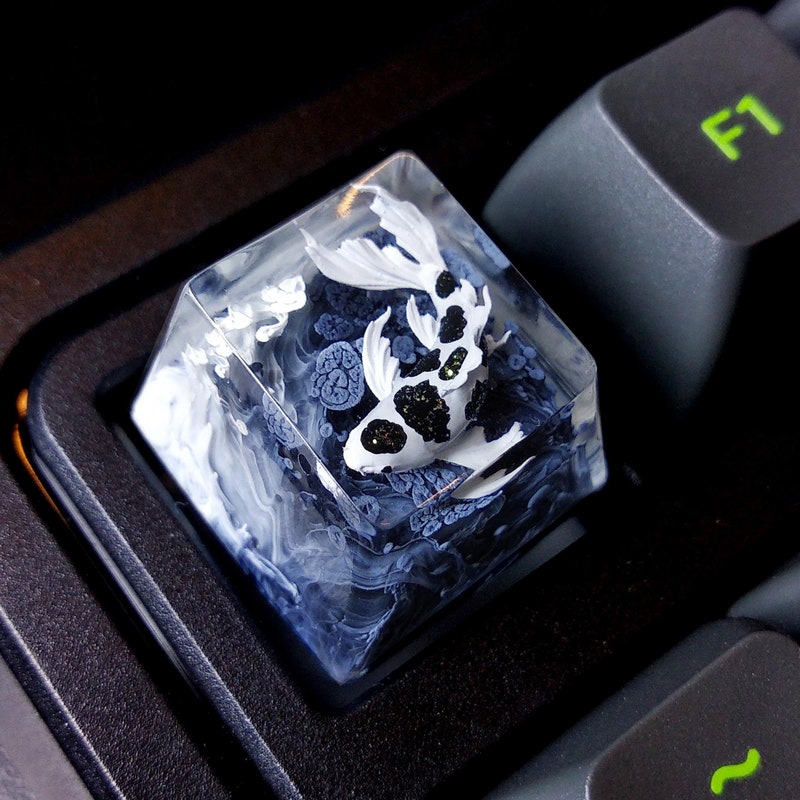 Black and White Keycaps - Etsy