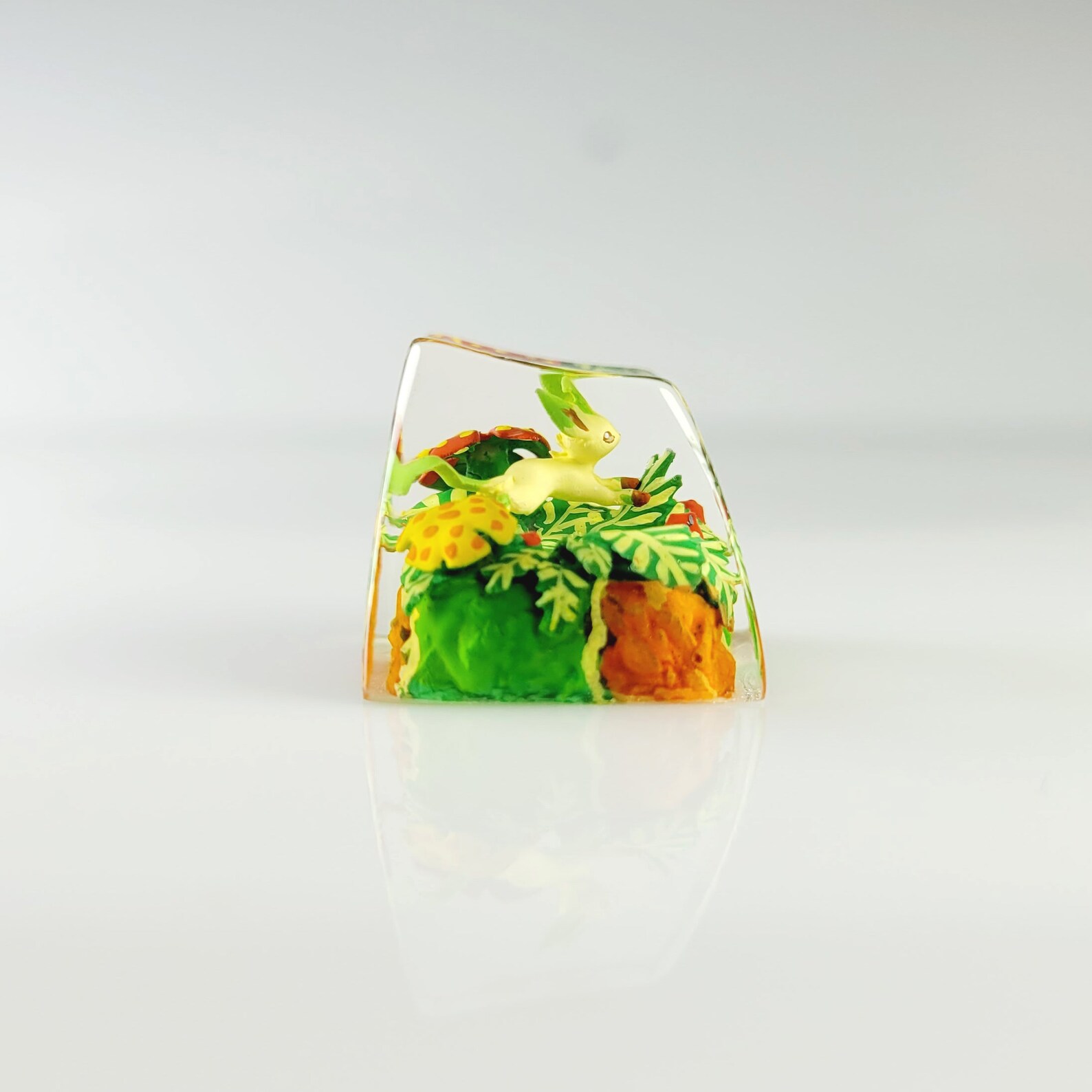 Leafeon Pokemon Keycaps anime Keycaps Keycaps Handmade - Etsy