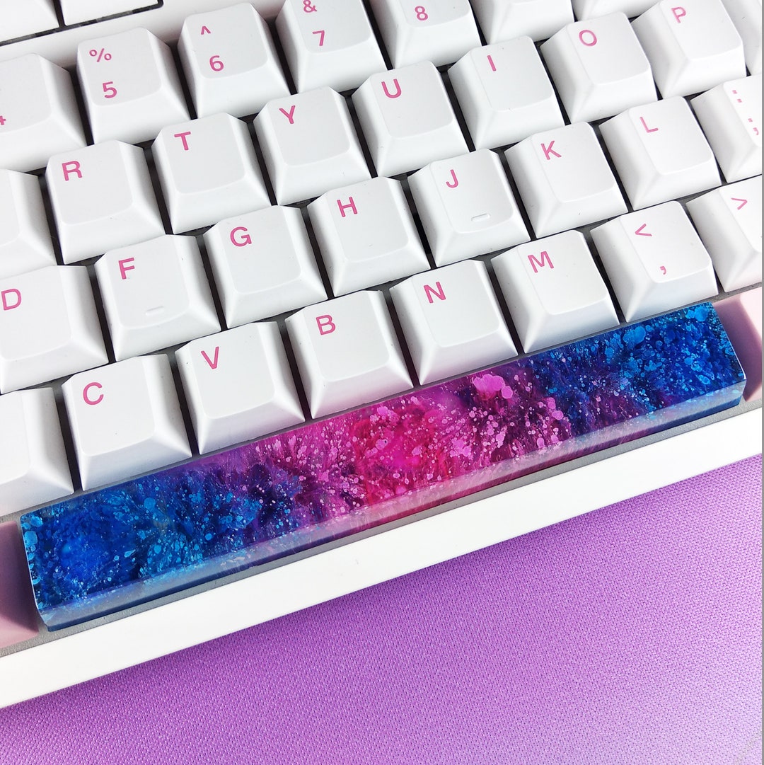 Spacebar Artisan Keycaps, Pink Keycap, Blue Keycap,spacebar Sa and Oem ...