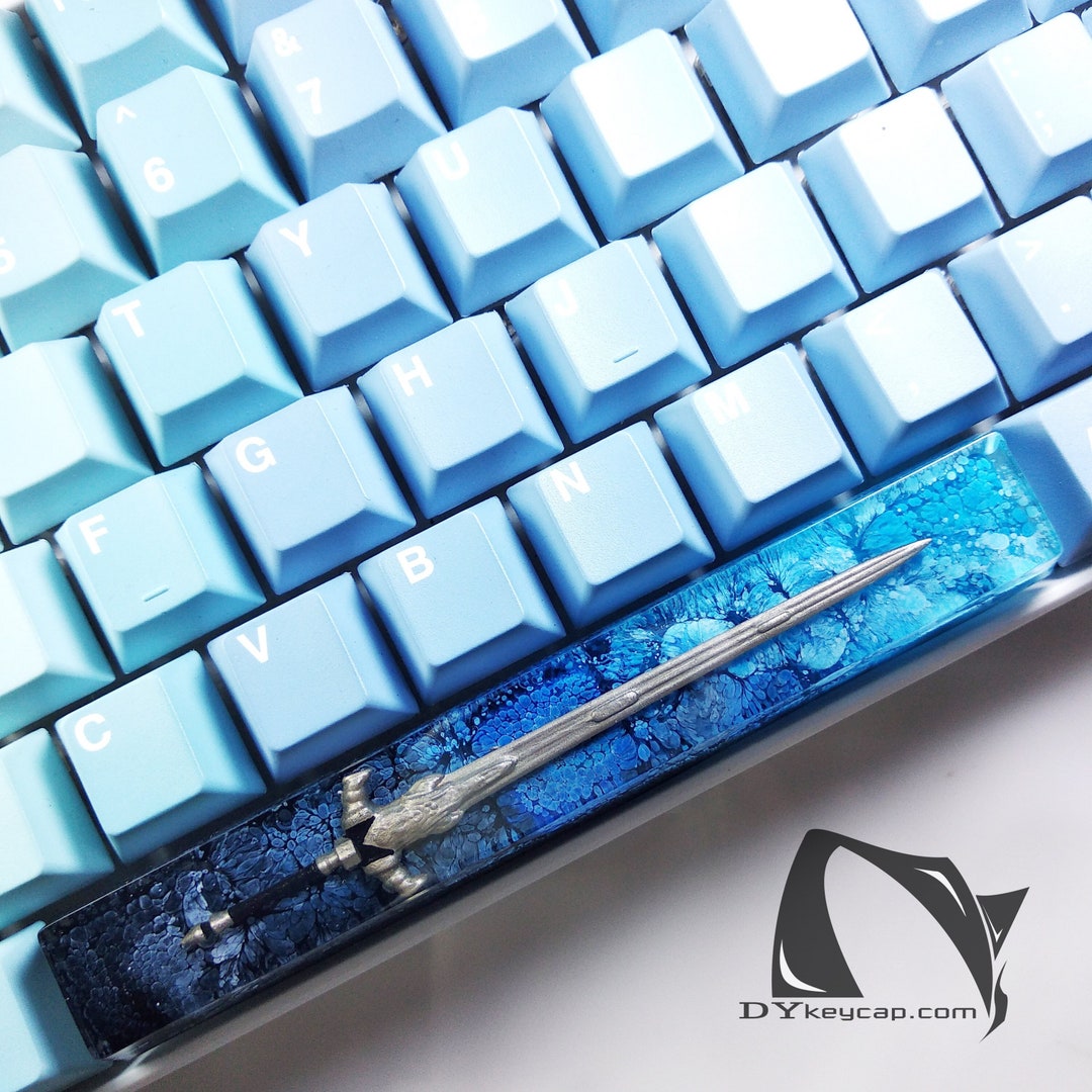 Game of Thrones Sword Spacebar Resin Handmade , Custom Space Bar ...