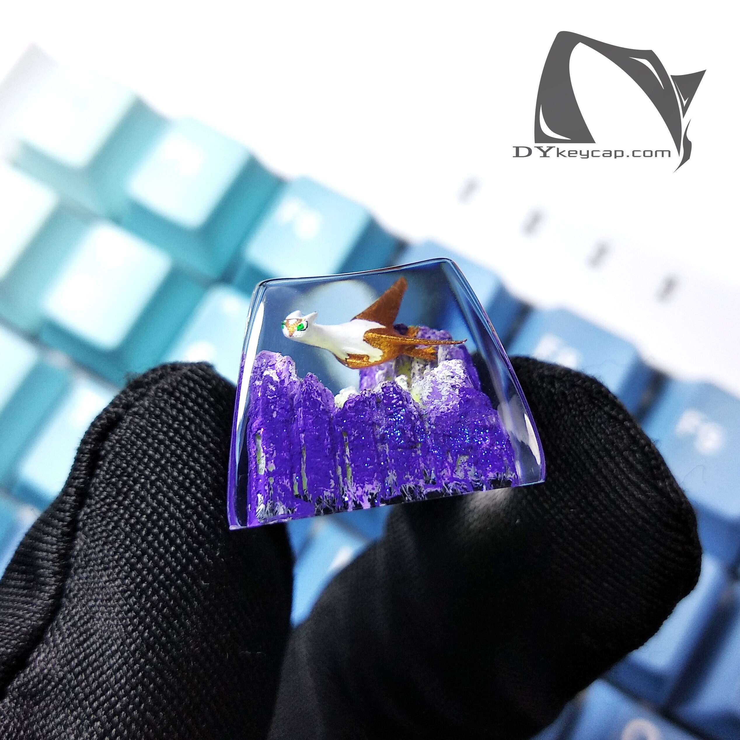 Shiny Latias Pokemon Keycaps Resin Handmade Keycap Pokemon - Etsy
