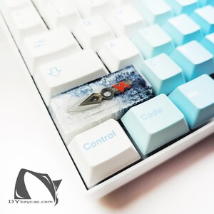Valorant Jett Knife Keycap, Enter/ Shift 2.25U, Keycap Artisan, Keycap ...