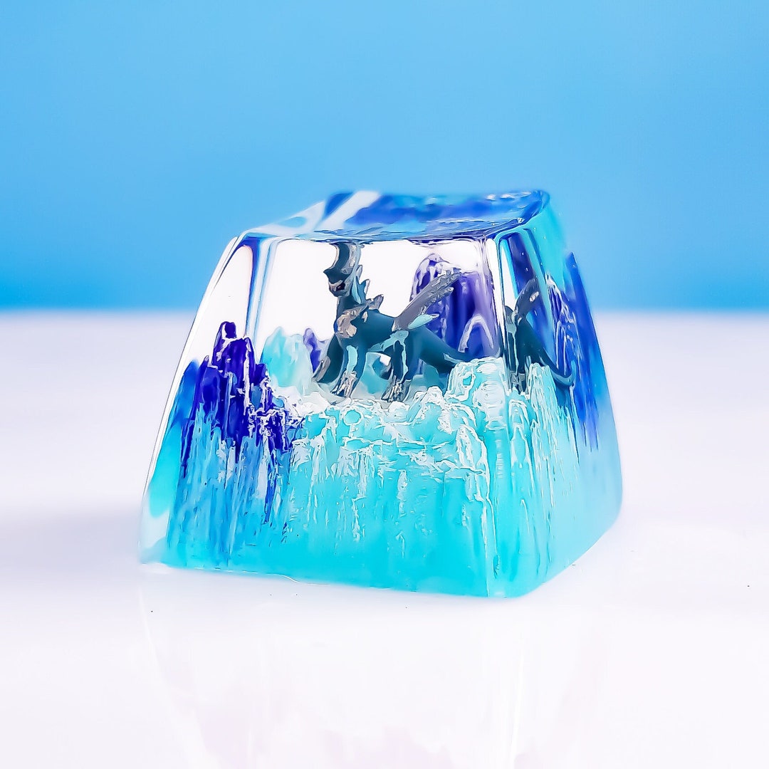 Dialga Custom Pokemon Keycap Artisan, Anime Keycaps, Gift for Her ...