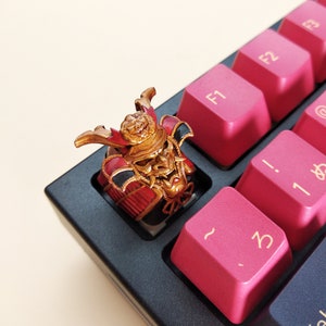 Keycap Samurai resin Keycap, Father's Day Gift Ideas, Gift for Boys ...