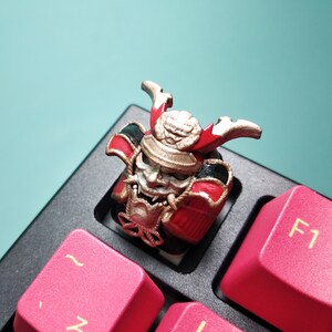 Keycap Samurai resin Keycap, Father's Day Gift Ideas, Gift for Boys ...