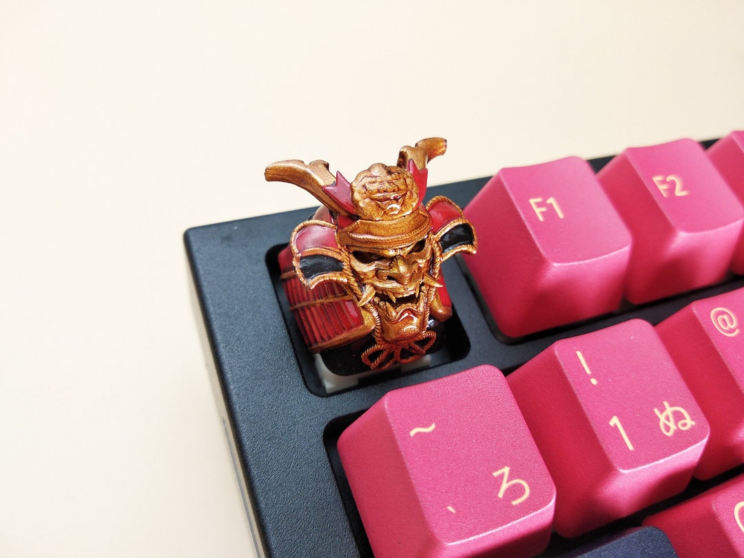 Keycap Samurai resin Keycap, Father's Day Gift Ideas, Gift for Boys ...