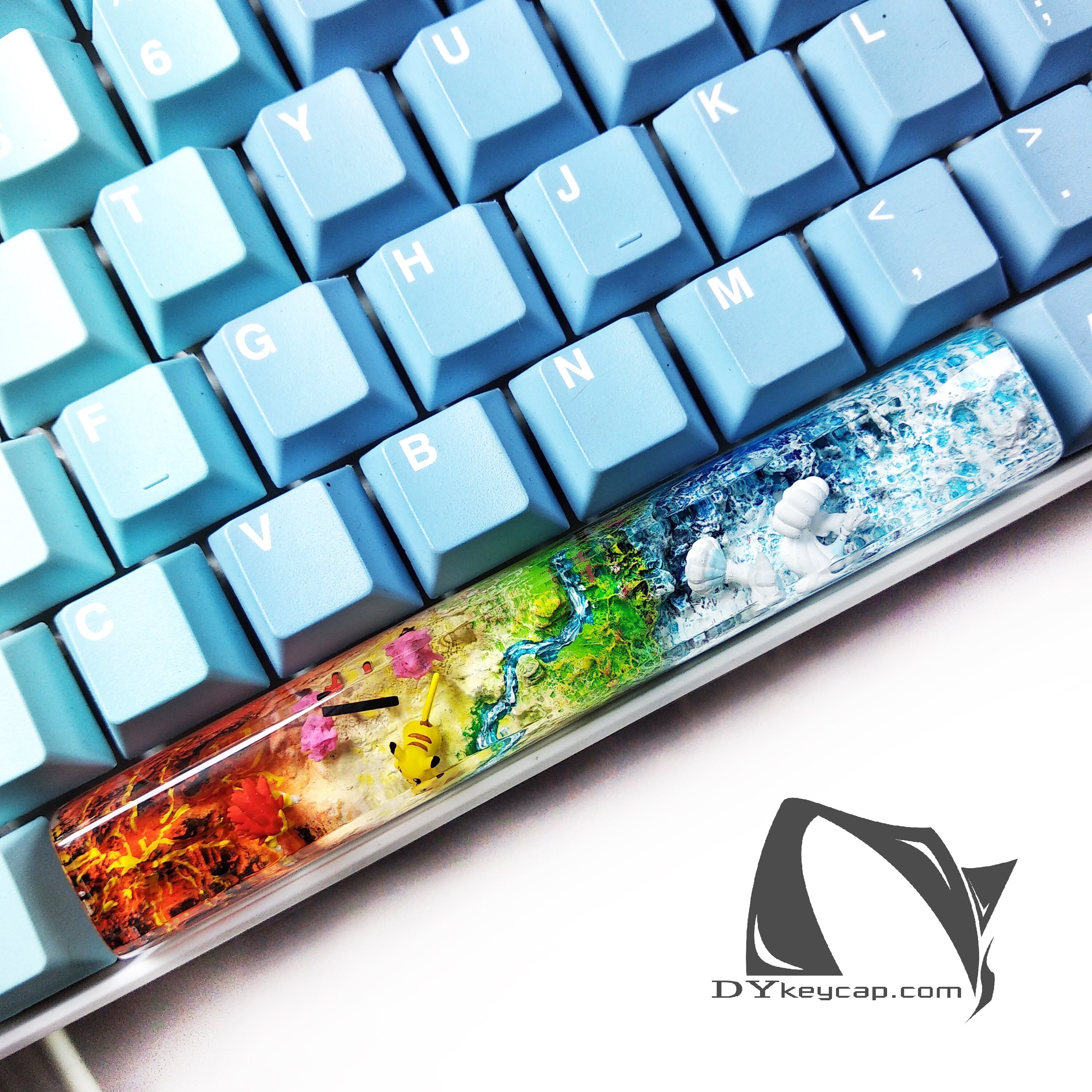 Custom Pokemon Spacebar Pokemon Keycap Custom Pokemon - Etsy