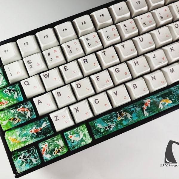 Koi Fish Resin Keycap - Etsy