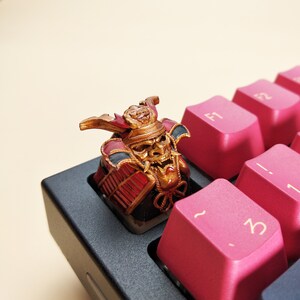Keycap Samurai resin Keycap, Father's Day Gift Ideas, Gift for Boys ...