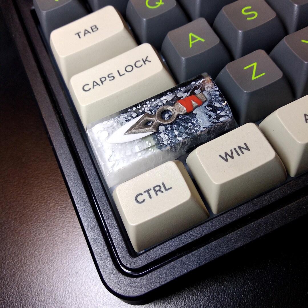Valorant Jett Knife Keycap, Enter/ Shift 2.25U, Keycap Artisan, Keycap ...