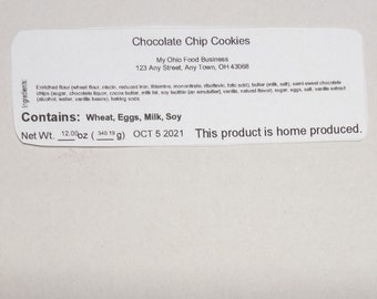 Ohio Cottage Law Label - Etsy Australia