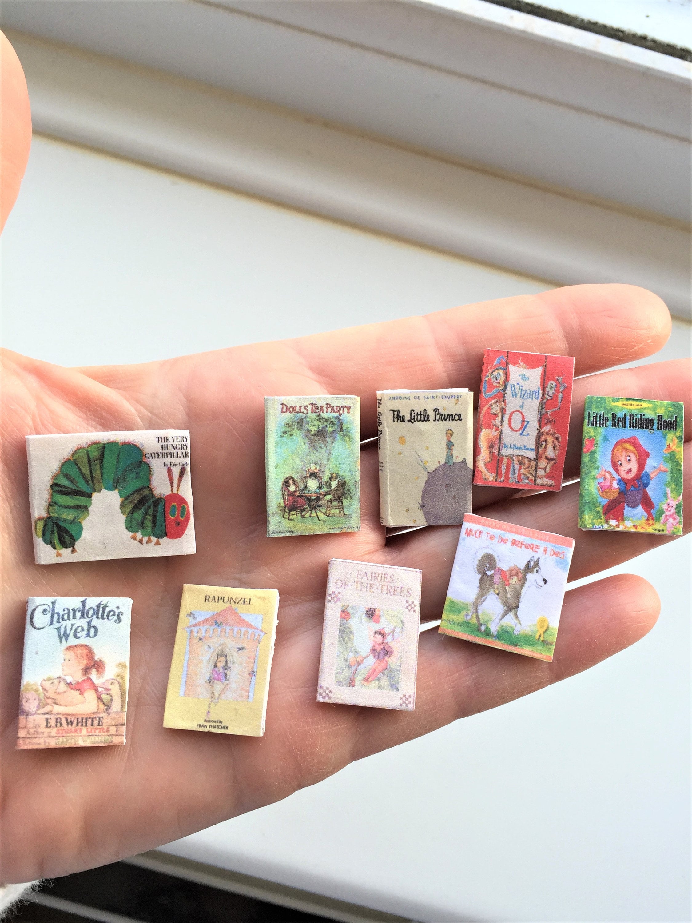 Conjunto de 9 libros en miniatura populares de los niños | Etsy