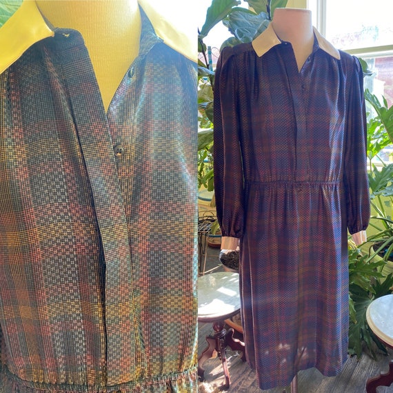 Vintage Jordache 80’s Plaid Dress - Gem