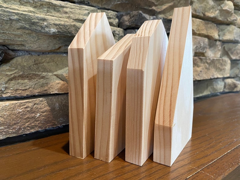 Wood House Set DIY Houses Craft Houses Home Decor Houses - Etsy