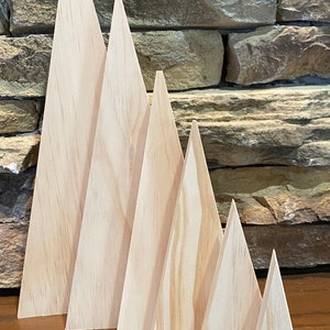 Wood Trees, Craft Trees, DIY Trees, Christmas Tree, Tree Shapes, Tree ...