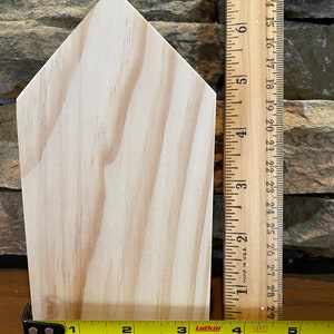 Wood House Set DIY Houses Craft Houses Home Decor Houses - Etsy