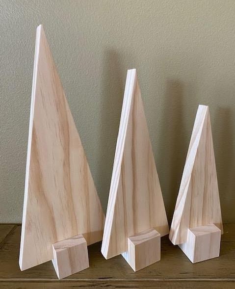 Wood Trees Craft Trees DIY Trees Christmas Tree Tree - Etsy