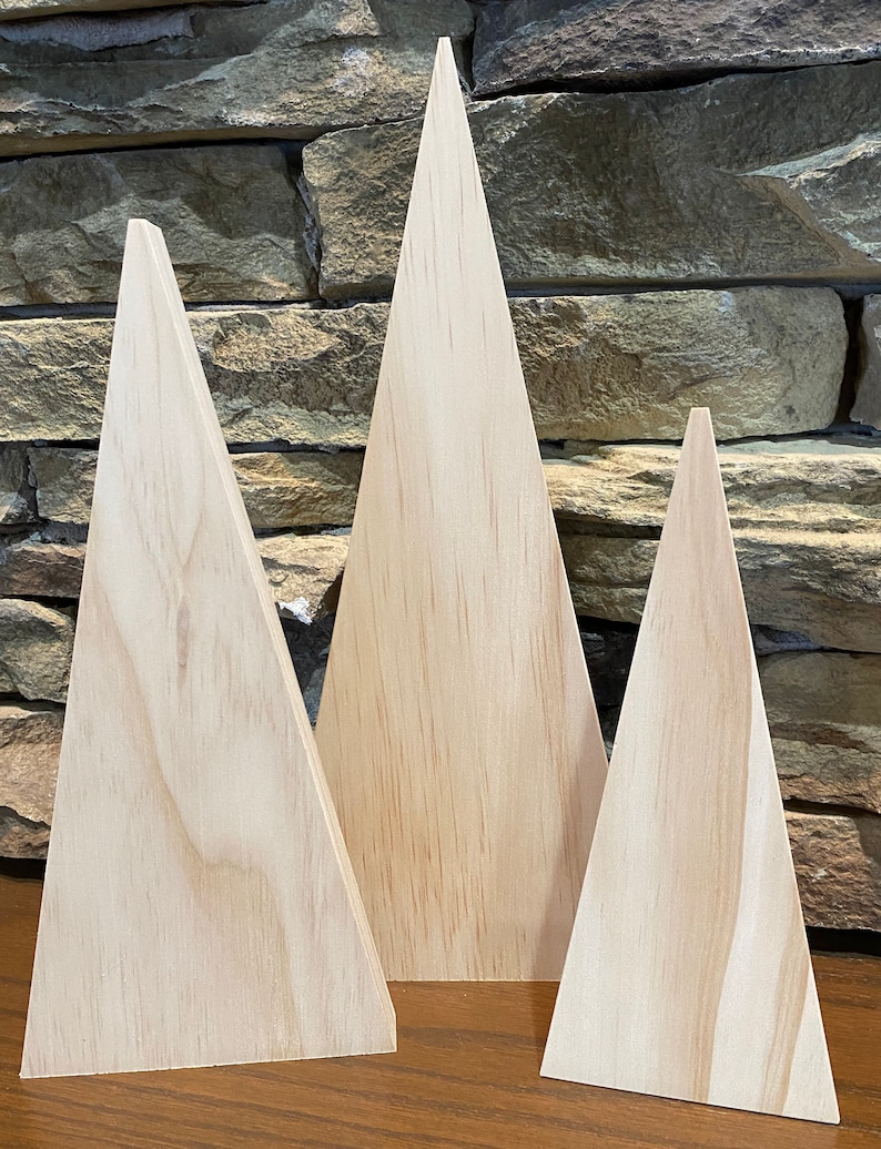 Wood Trees Craft Trees DIY Trees Christmas Tree Tree - Etsy