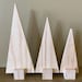 Wood Trees, Craft Trees, DIY Trees, Christmas Tree, Tree Shapes, Tree ...