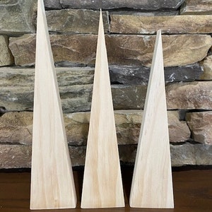 Wood Trees, Craft Trees, DIY Trees, Christmas Tree, Tree Shapes, Tree ...