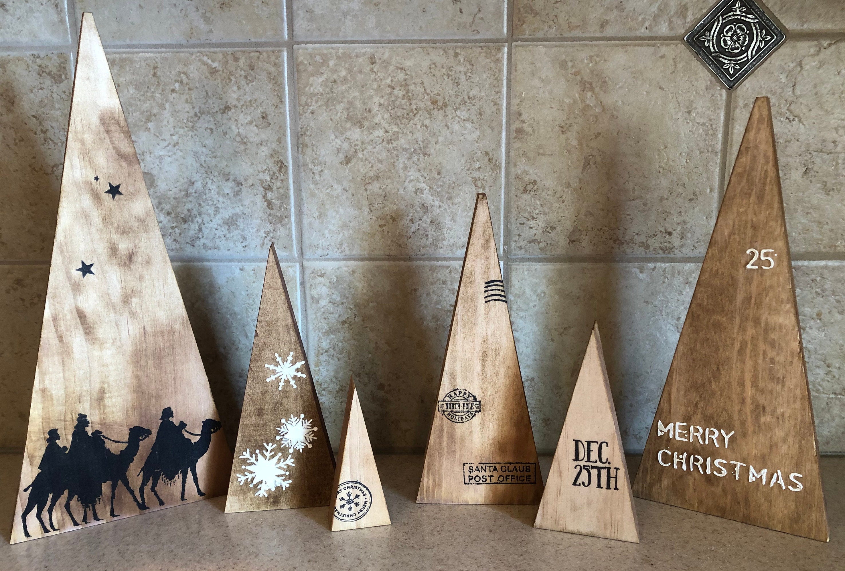 Wood Trees Craft Trees DIY Trees Christmas Tree Tree | Etsy