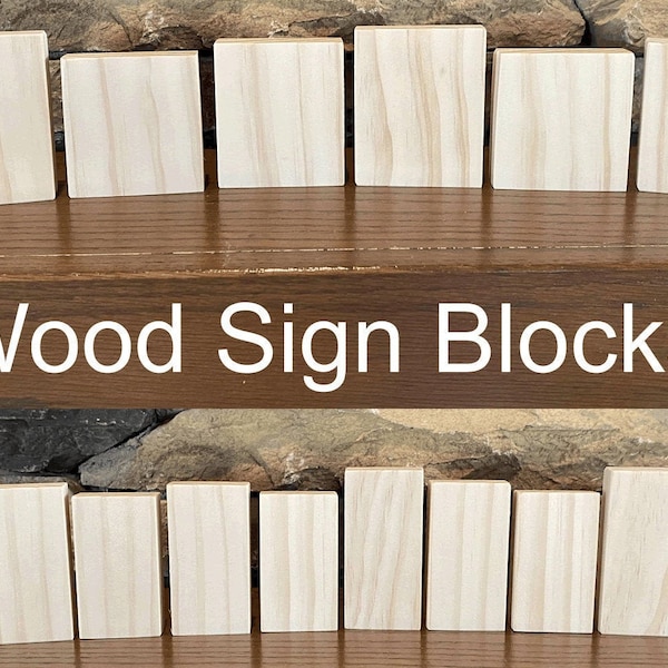 Wood Word Blocks - Etsy